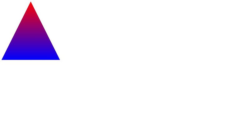 Triangle using clip-path