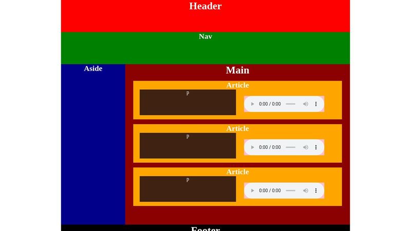 Ejercicio 4 HTML Y CSS