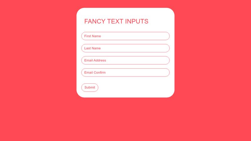 Fancy Text Inputs fancy-text-inputs