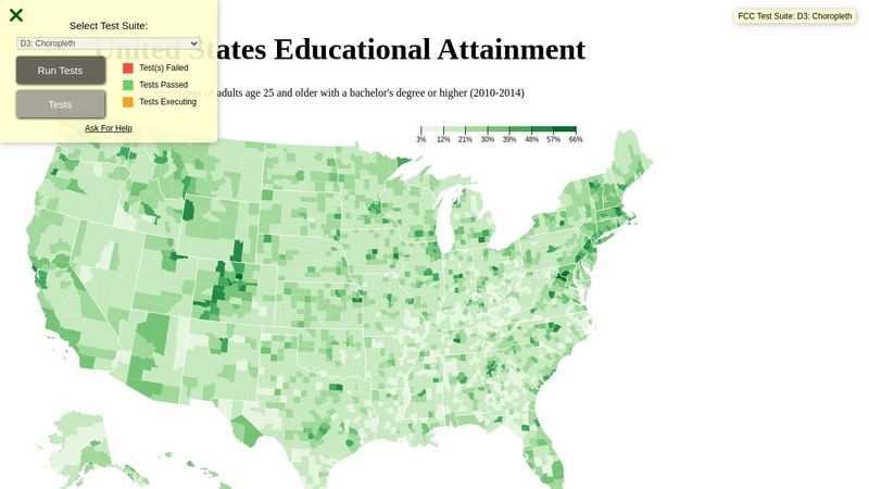 D3 Choropleth Map