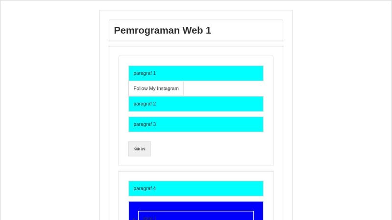 Pemrograman Web 1 - Javascripts