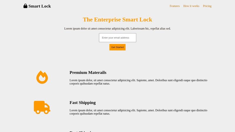 Product landing page (freecodecamp)