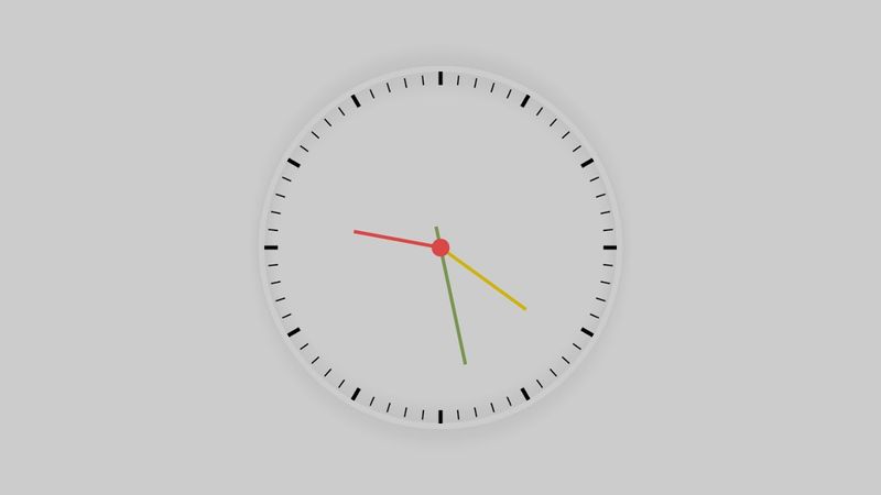 COMPLETE RESPONSIVE WORKING ANALOG CLOCK