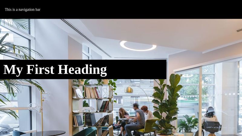 Simple HTML Header Template Simple HTML Header Template