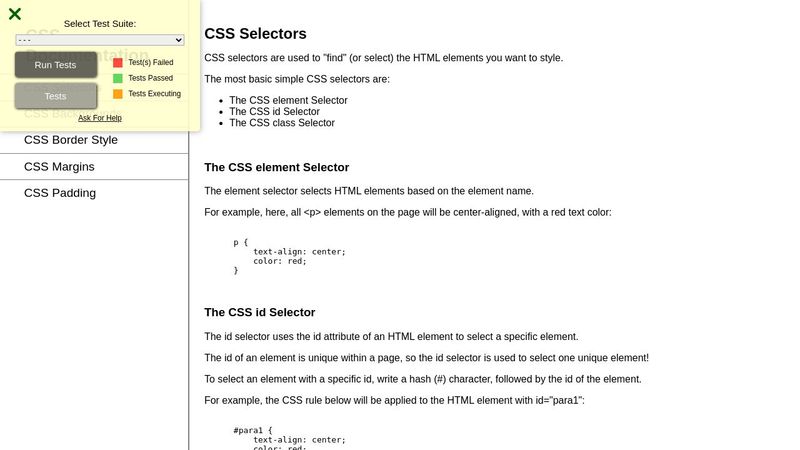 CSS Technical Documentation - freeCodeCamp