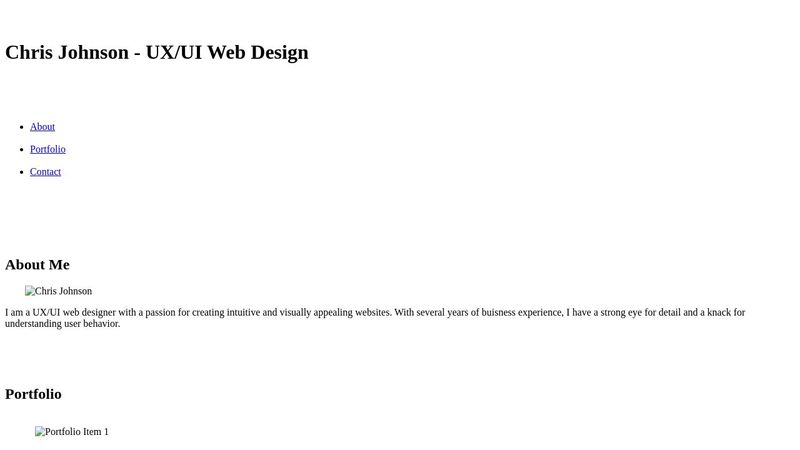 CodePen - A Pen by chris johnson