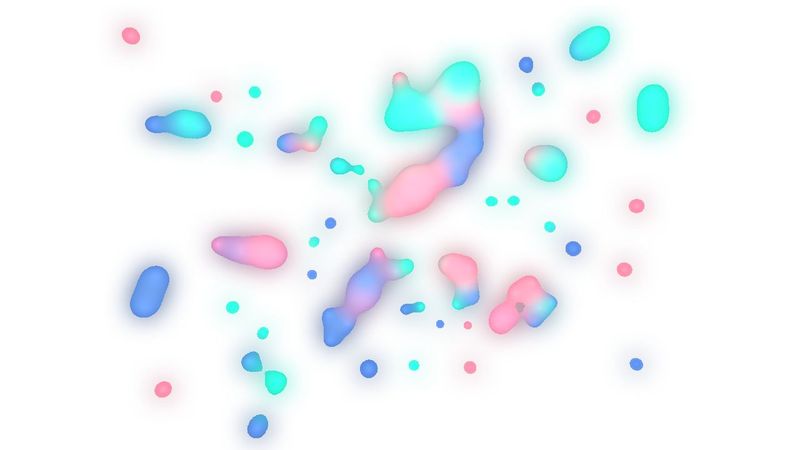 Metaballs and Bloom postprocessing (threejs/webgl)
