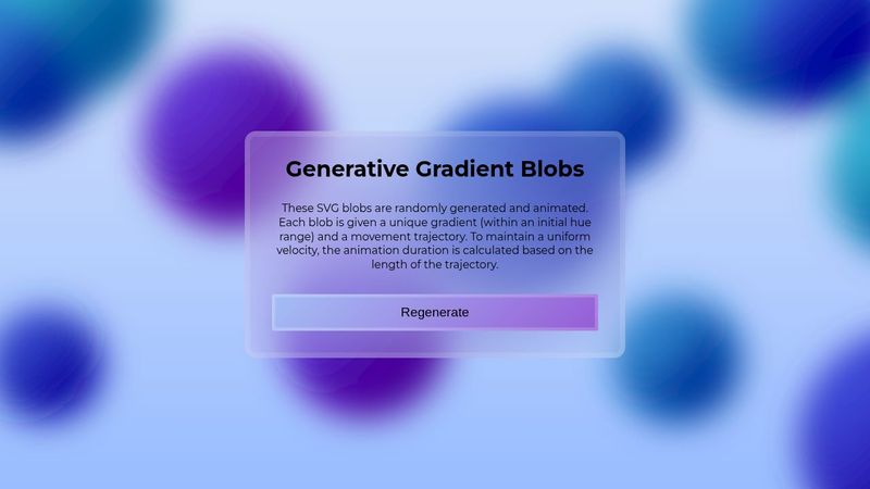 Generative Gradient Blobs