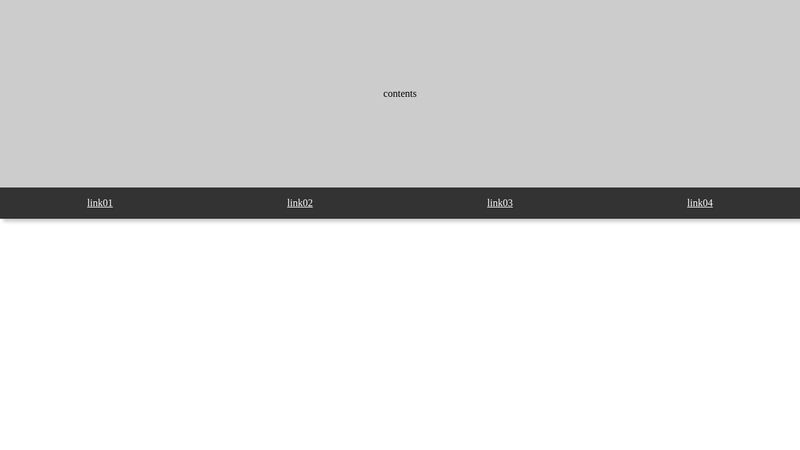 jQuery Fixed Navigation UI