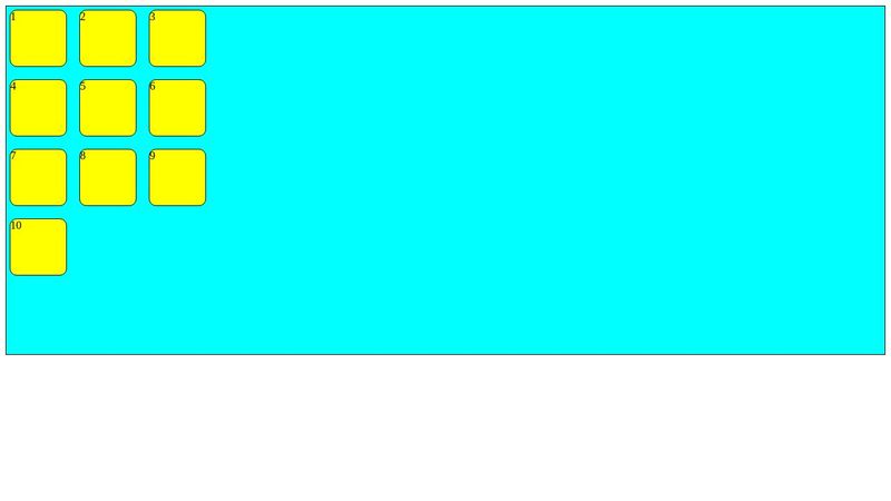css grid column/row template