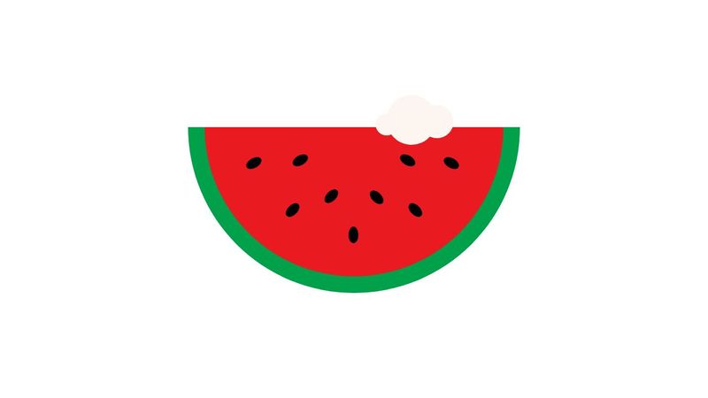 Watermelon variant 2 on CSS
