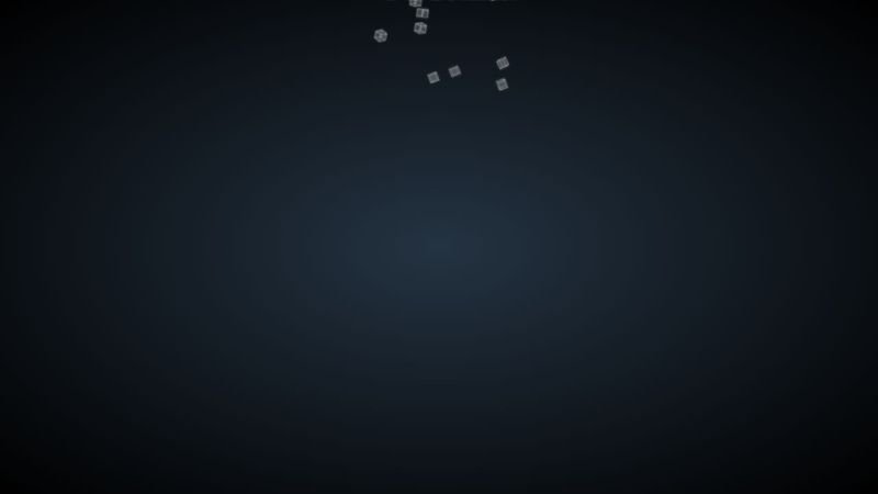 CSS Falling Ice Cube