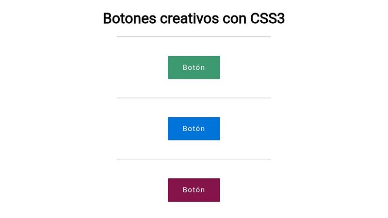 CSS3 Buttons