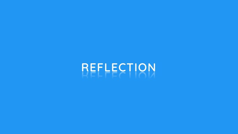 CSS Text Reflection Effects