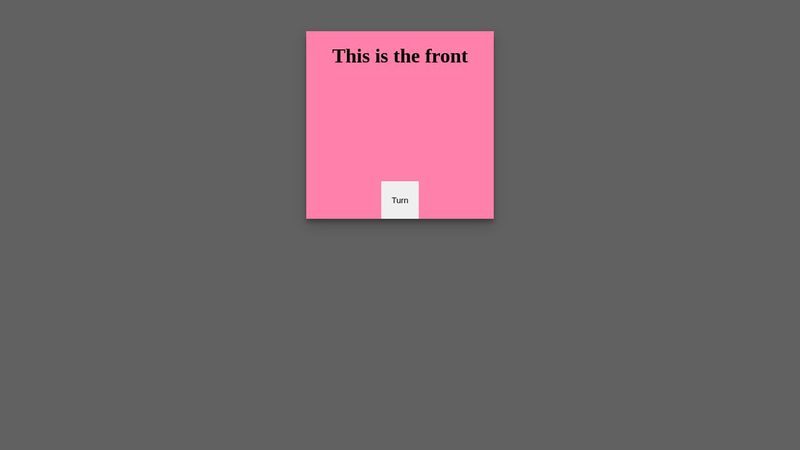 Flip card on click; jquery, ie compatible