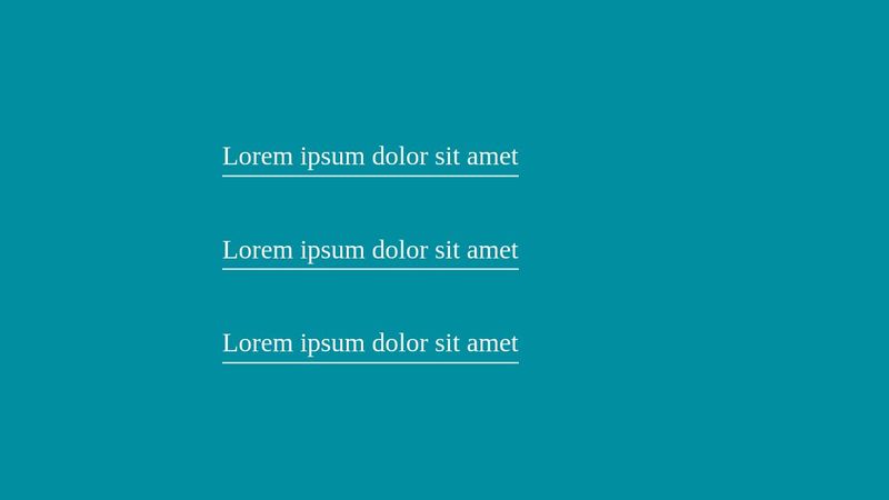 text underline animation (v 0.1)