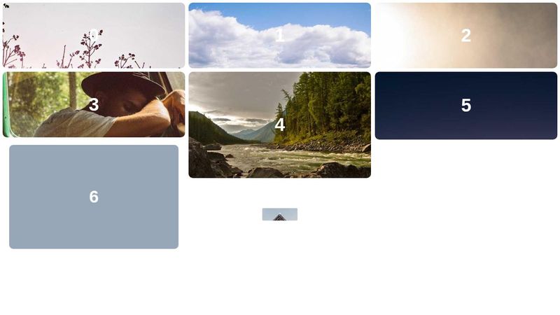 Masonry layout - randomly generated and responsive 🤓