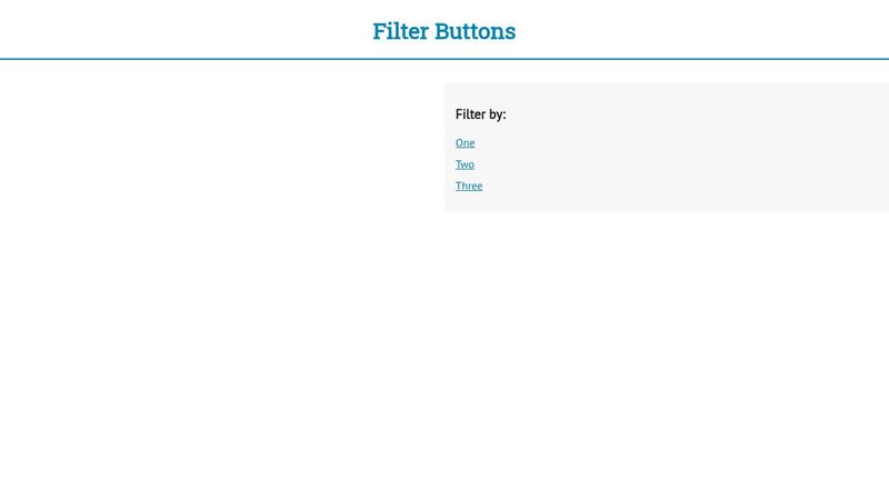 Filter buttons - add & remove