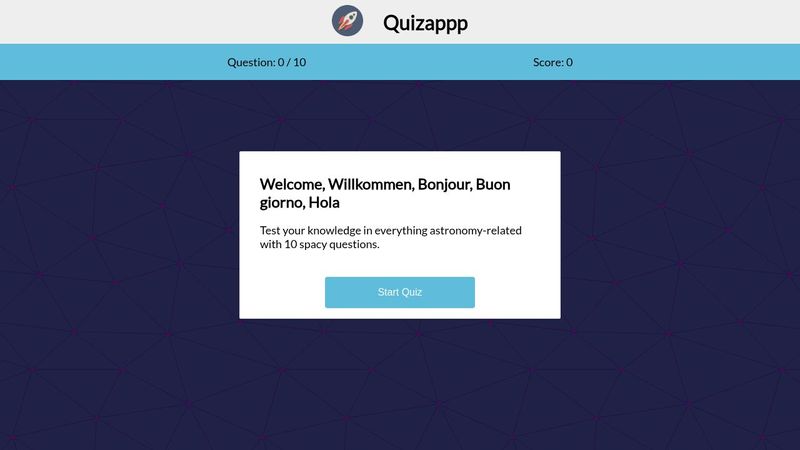 jQuery Quiz App
