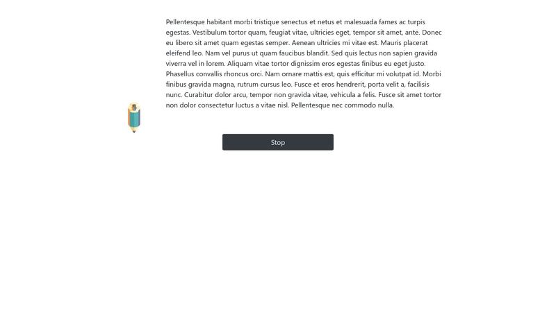 jQuery stop animation