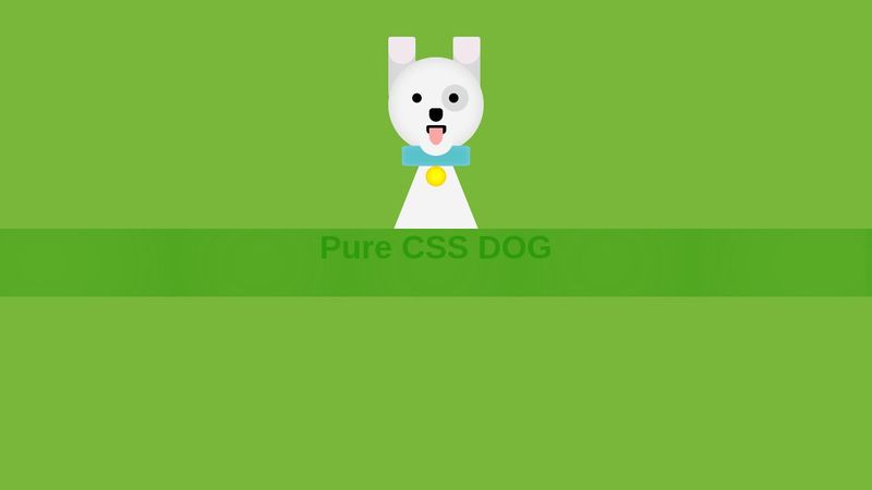 Pure CSS Dog