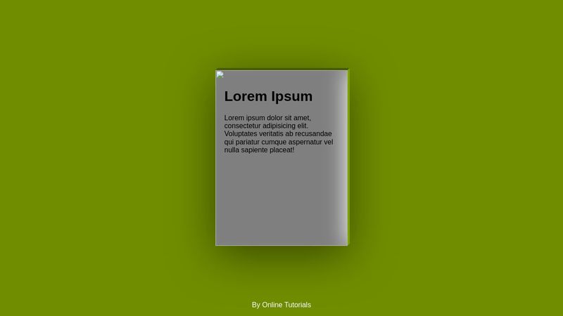 3D Flip Hover Effects - CSS3 Hover Effects - Pure Html CSS 3D Flipping Image