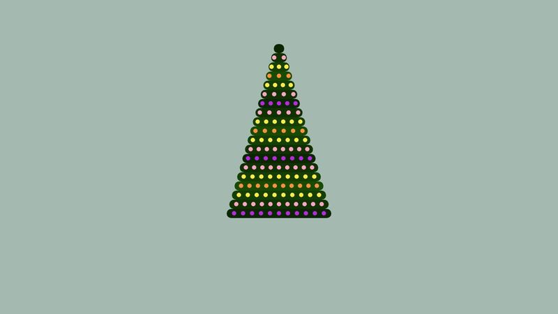 Christmas Tree - CSS Image