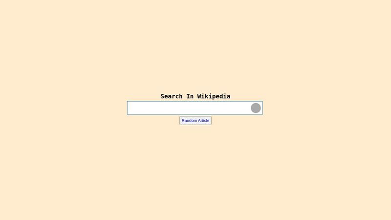 Wikipedia Viewer Wikipedia Viewer