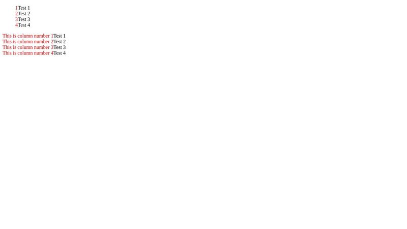 Counter Increment Css