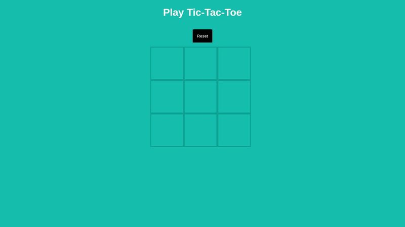 JavaScript Tic-Tac-Toe Game