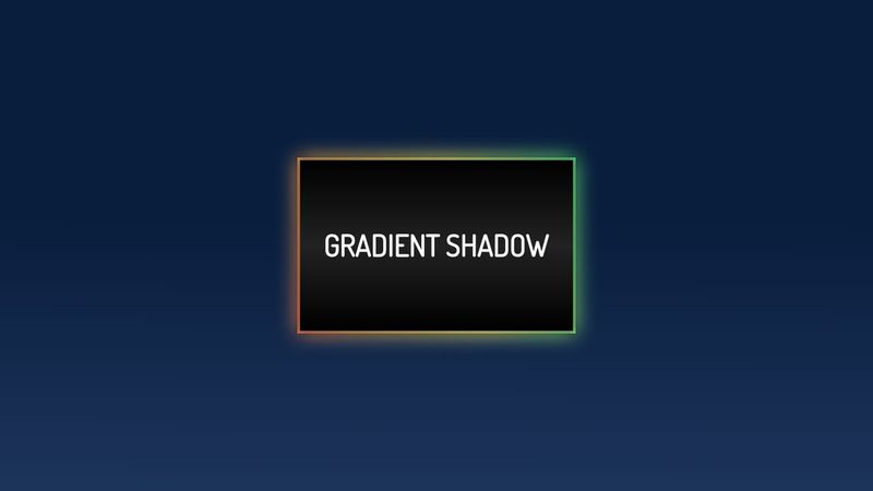 Gradient Shadow w/ Animation