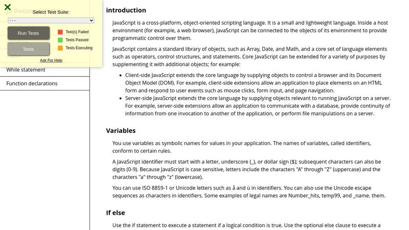 Fork Me! FCC: Documentation Page