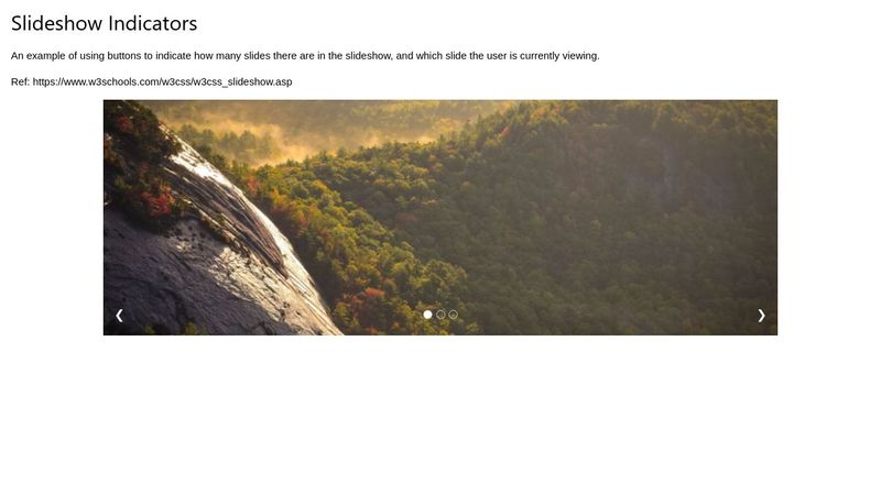 W3.CSS Slideshow Example
