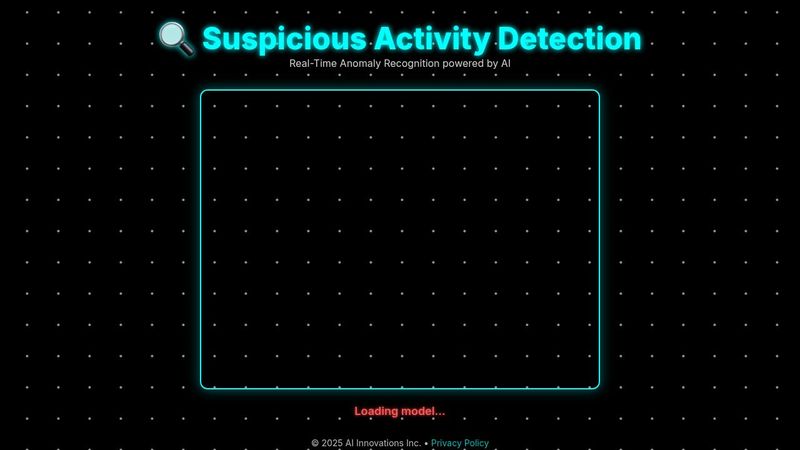 Realtime suspicious activity detection