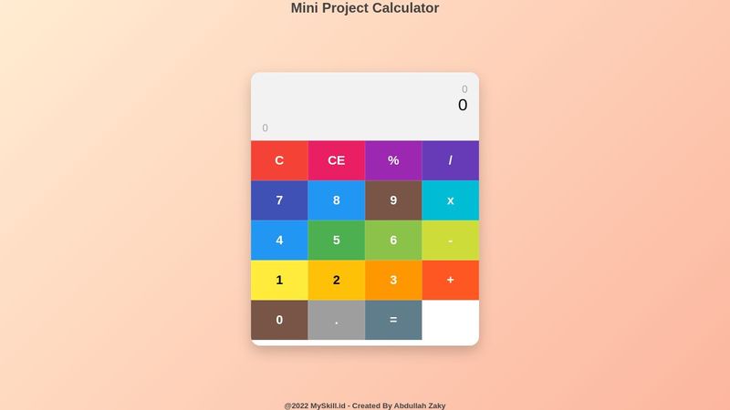 Javascript-Calculator