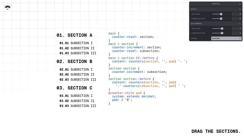 the magic of CSS counters