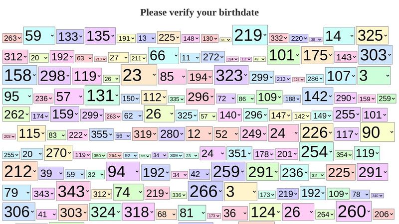 Please Enter a Value