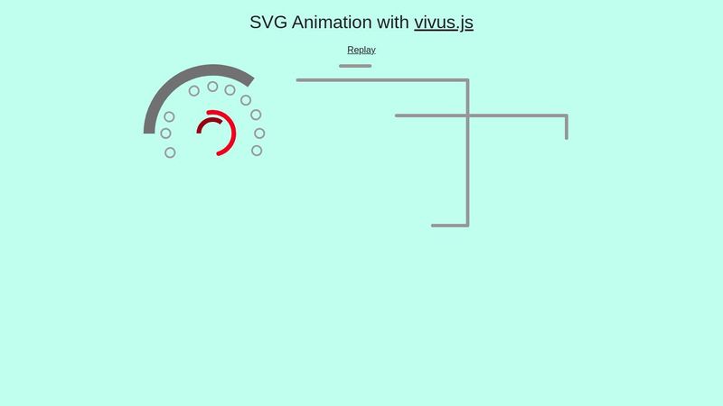 SVG animation with vivus.js