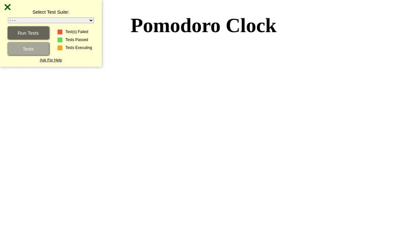 Pomodoro Clock