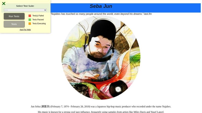 FCC Project 1- Tribute Page