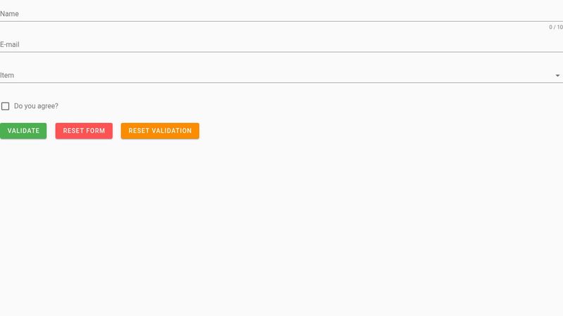 Vuetify 2.0.0 v-form only validating one field at a time