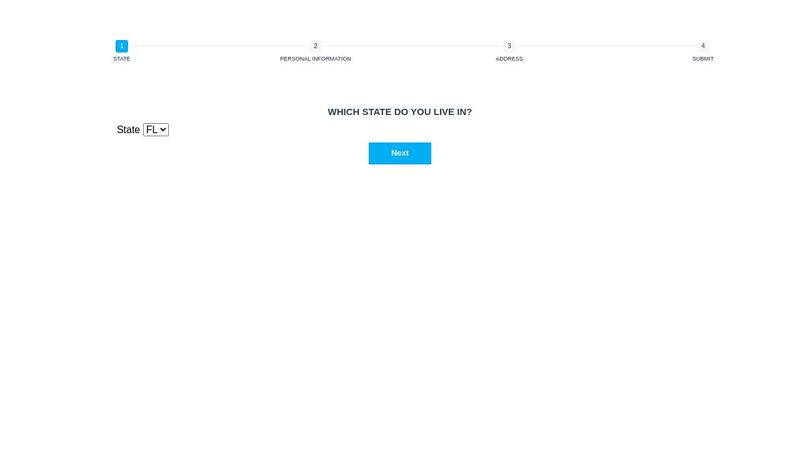 Multi Step Form with Progress Bar using jQuery and CSS3