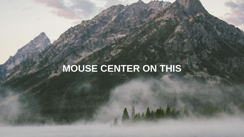 Move background perspective on mouse move effect