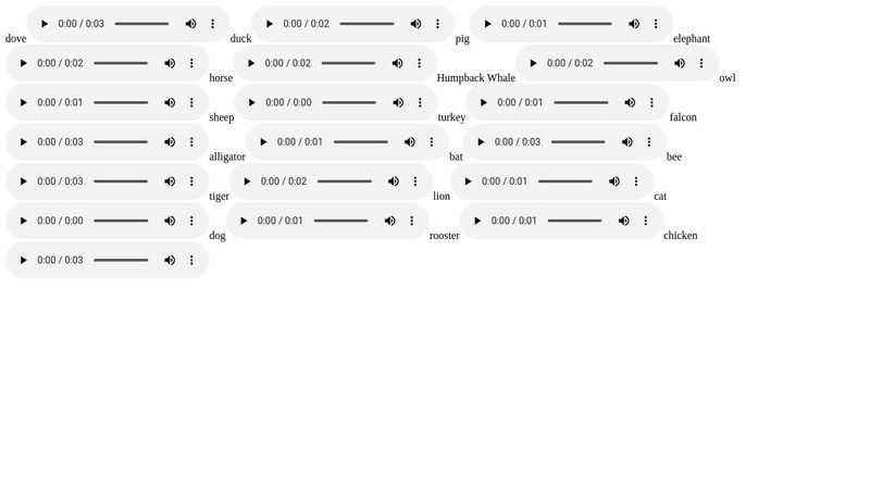 React Mp3 Audio Fles