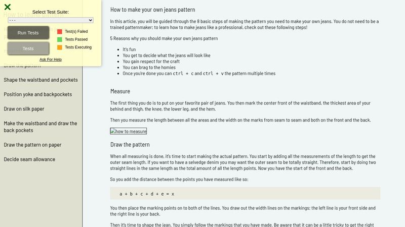 FCC HTML/CSS p4 Tec. doc. page