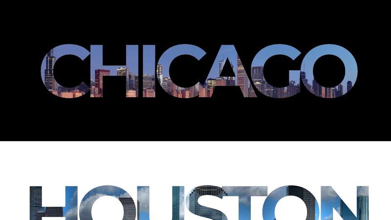 Text Clipping Masks with Blend CSS Blend Modes