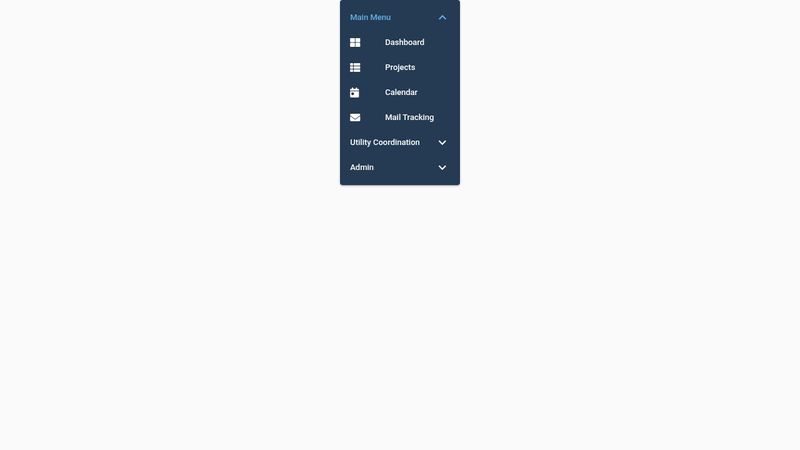 Pronexus Menu (Vuetify)