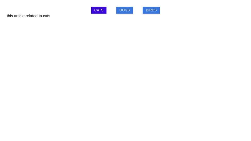 Conditional Displaying of Html
