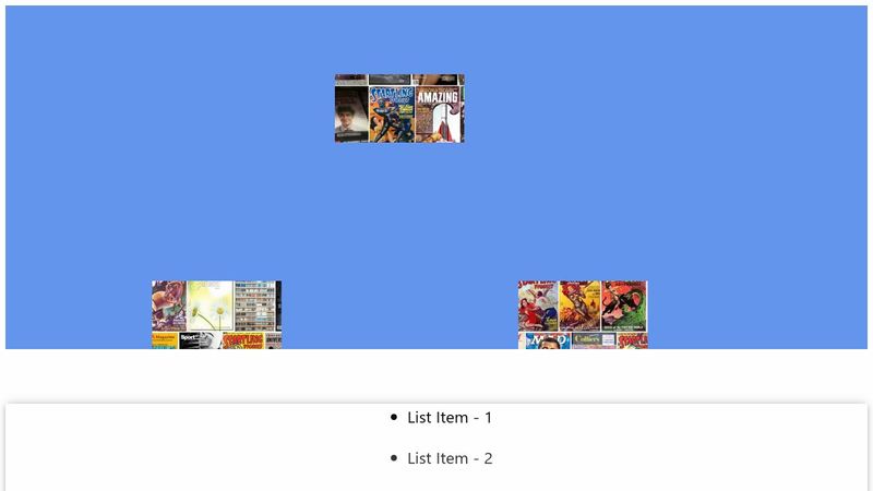Playing with CSS mask [tabs with rounded corners, image partially obscured, obscured list items ...