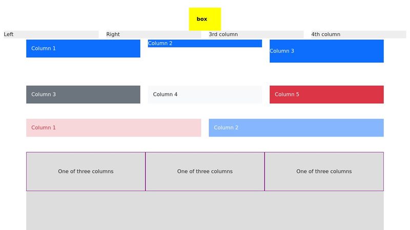 Bootstrap Grid System